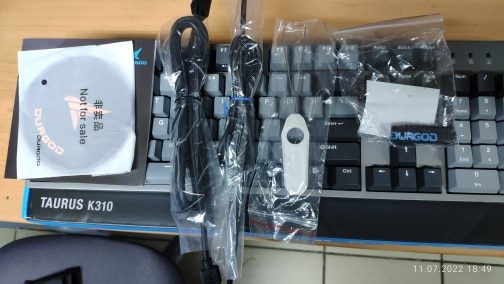 Durgod Taurus K310 Mechanical Keyboard cherry mx switches pbt
